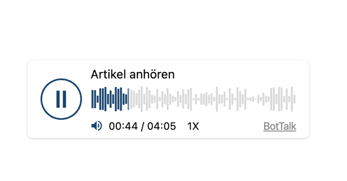 Wormel: Vorlesefunktion